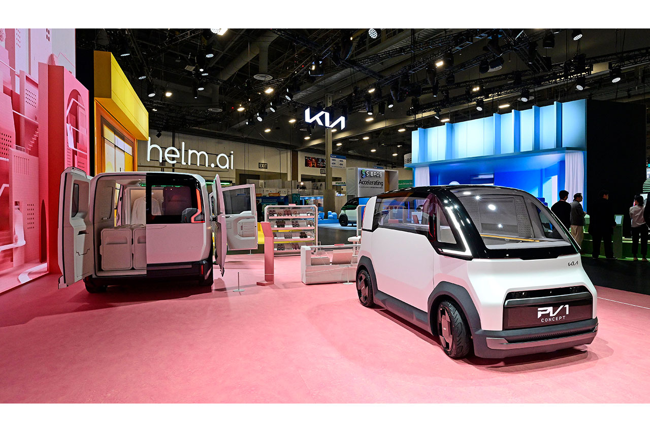 기아, CES 2024서 PBV 콘셉트 라인업 및 PBV 전용 기술 공개