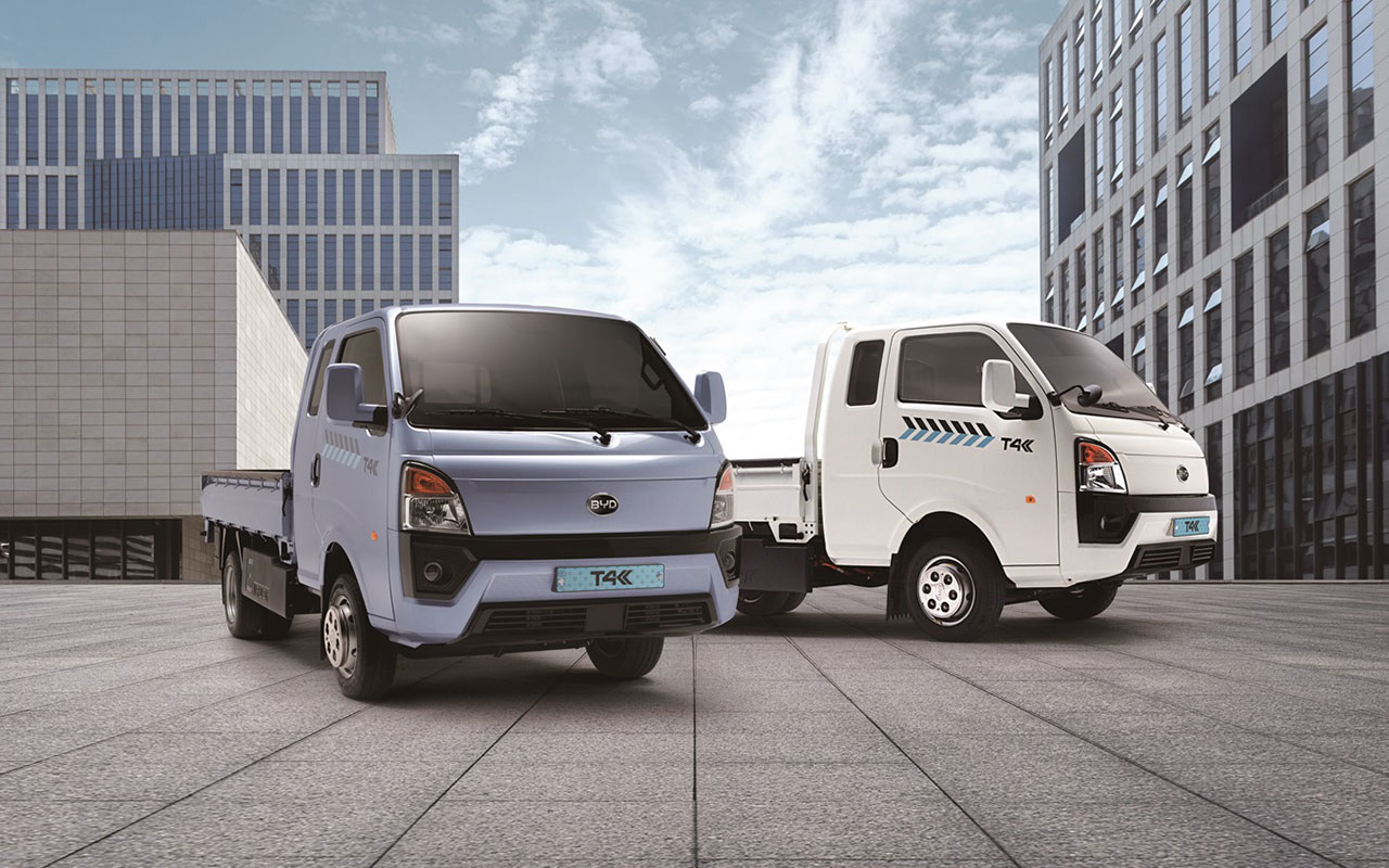 GS글로벌, BYD 1톤 전기트럭 T4K 새해맞이 구매 지원 확대