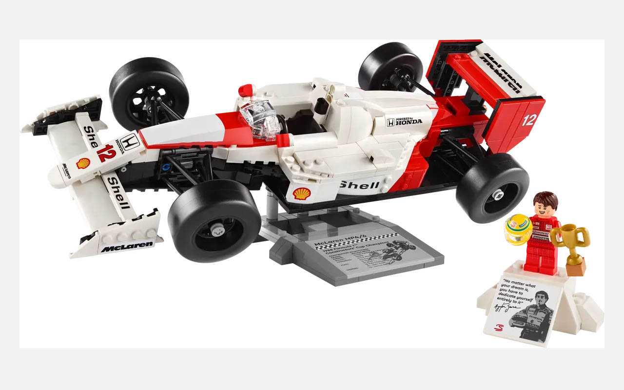 레고, 88년도 시즌의 전설적인 챔피언 F1 머신 MP4/4 출시