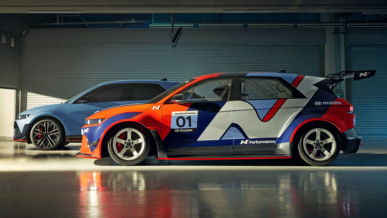 현대, 아이오닉 5 eN1 레이스카 공개