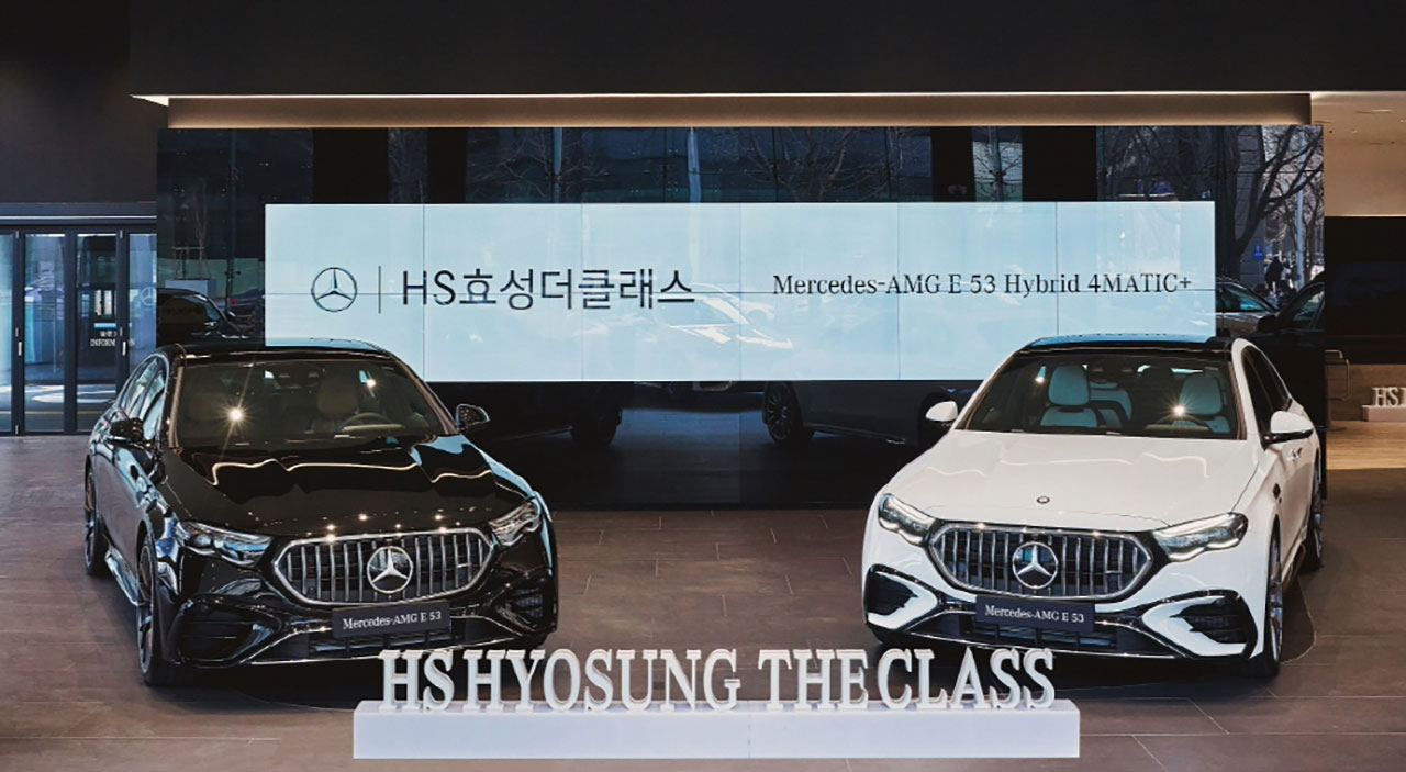 HS효성더클래스, ‘AMG E 53 하이브리드 4MATIC+ HS효성에디션’ 출시