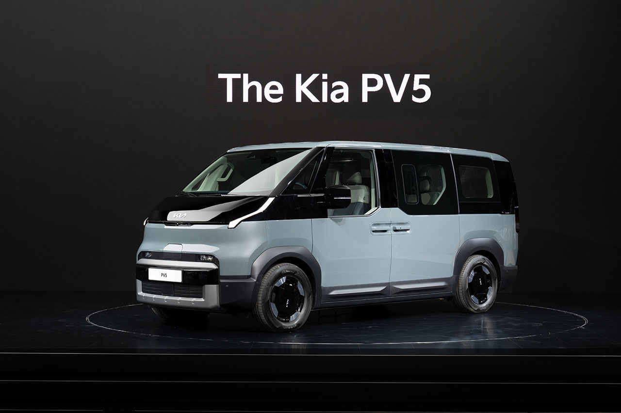 기아, 2025 서울모빌리티쇼서 'PV5' 국내 첫 공개 전시
